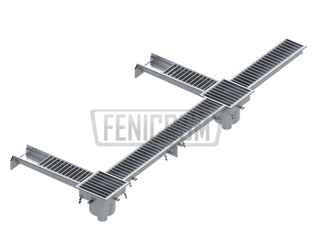 Stainless steel modular drain channels - Fenicrom Stainless Steel ...